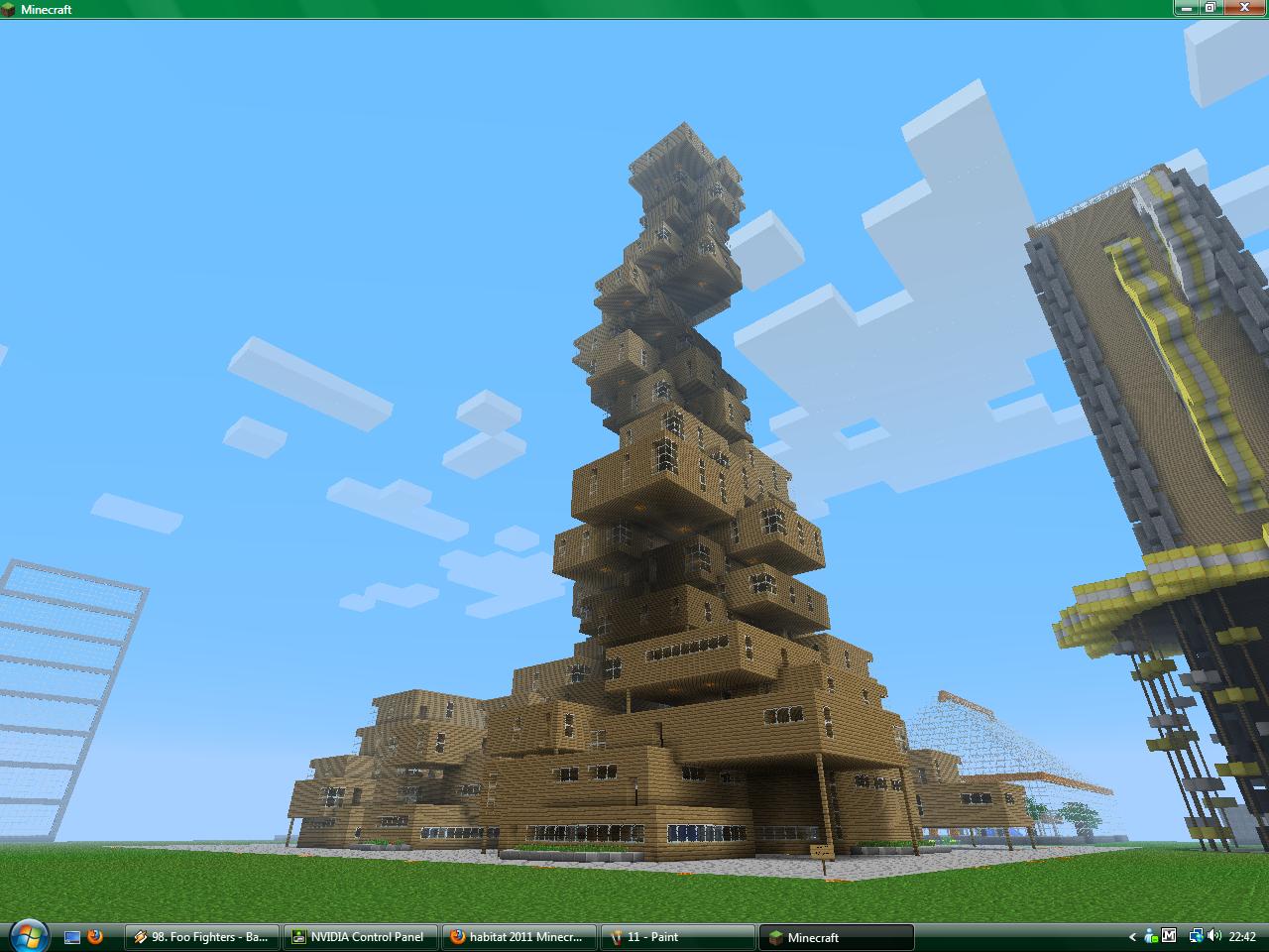 habitat 2011 Minecraft Map