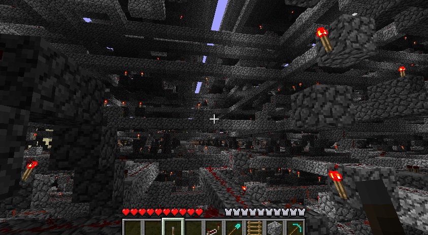 Redstone Programmable Cellular Automata Minecraft Map