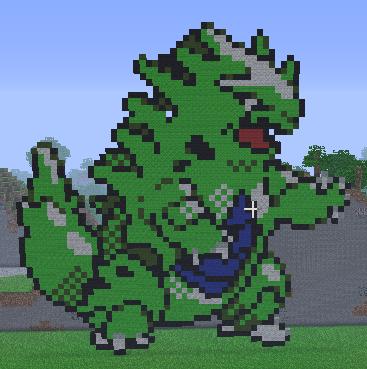 Tyranitar Minecraft Map
