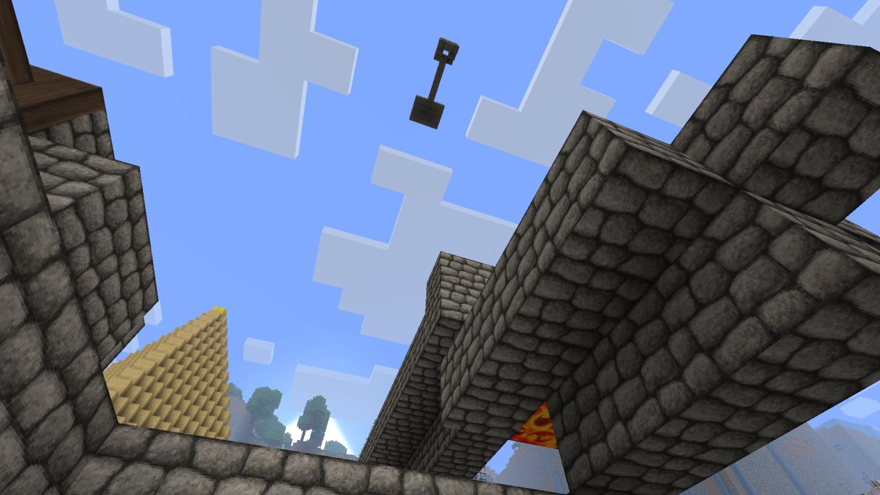 How transmit redstone signals straight down Minecraft Map