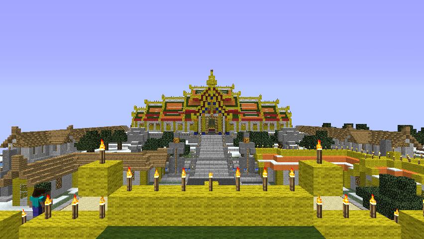 Ancient Siamese Temple Minecraft Map