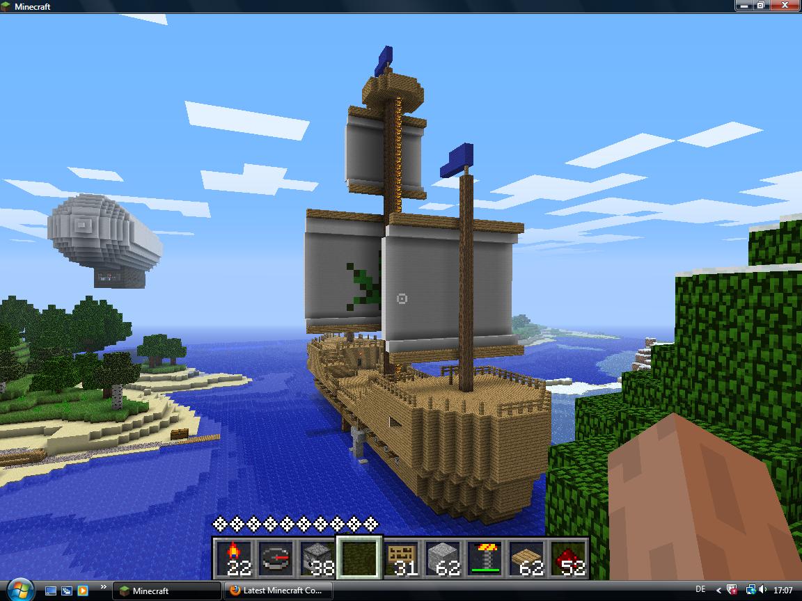 Pirate ship Minecraft Map