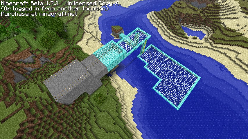 awesome land Minecraft Map