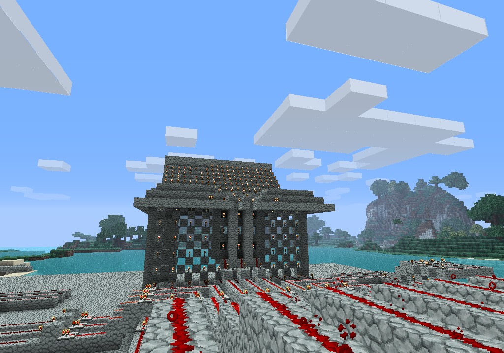 Redstone Keyboard Minecraft Map