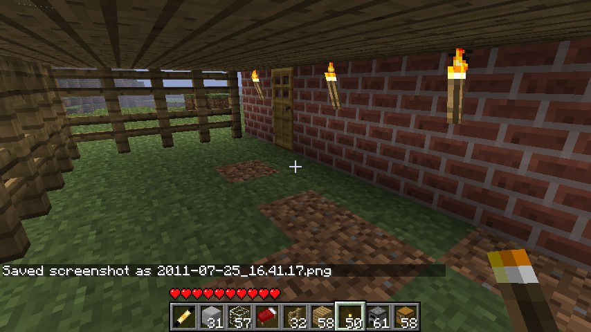 simple starting house Minecraft Map