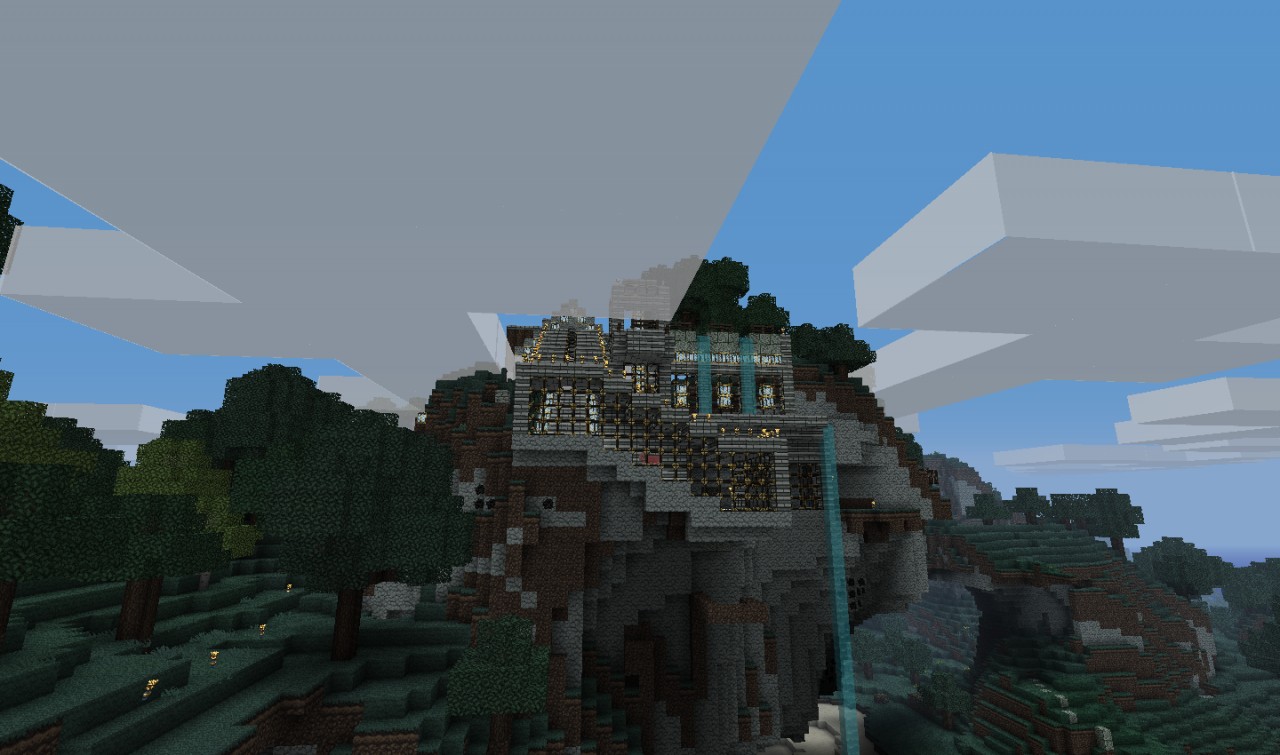 Mountain House Minecraft Map