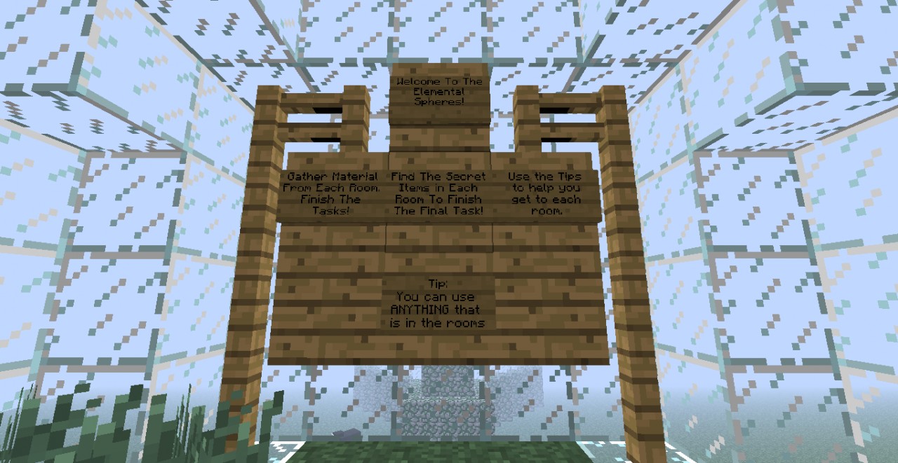 Elemental Spheres! Minecraft Map