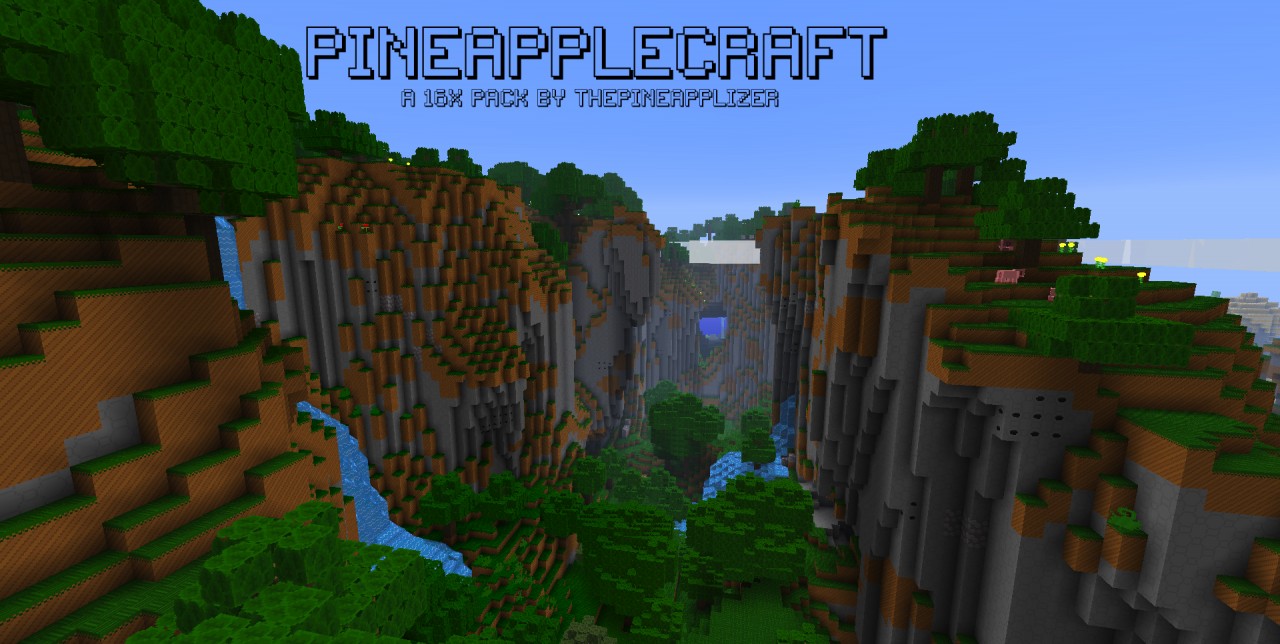 [16x] PineappleCraft [1.2.5] Minecraft Texture Pack