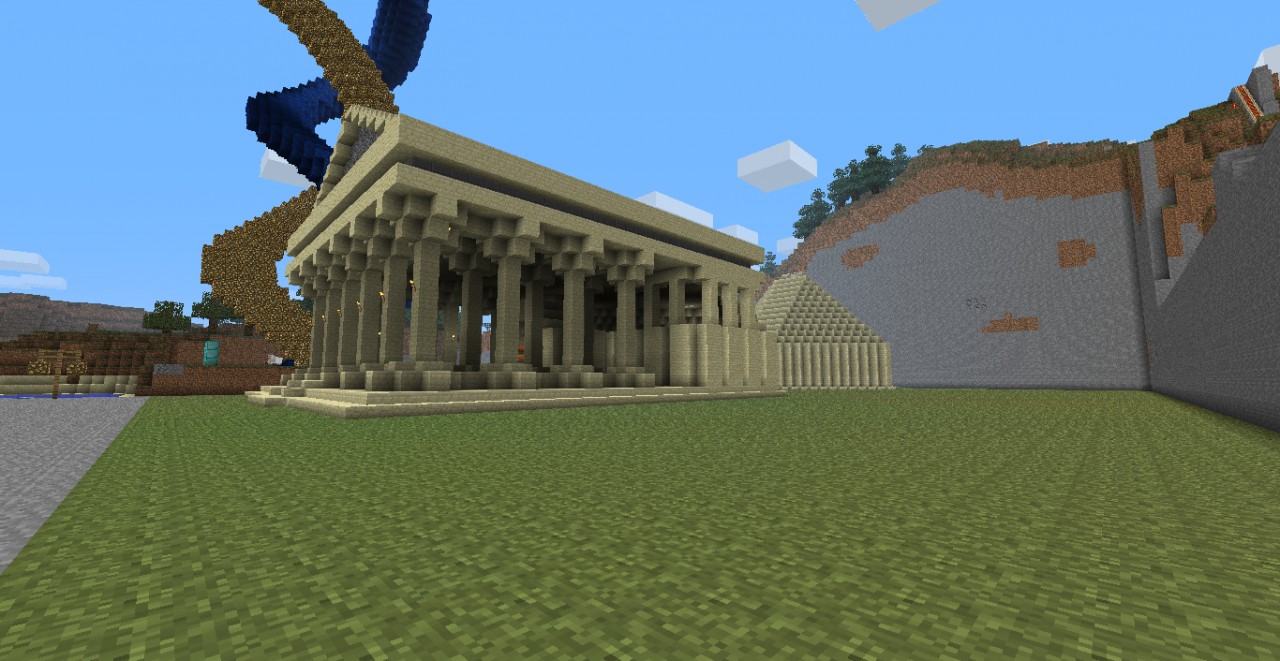 Greek Temple Minecraft Map