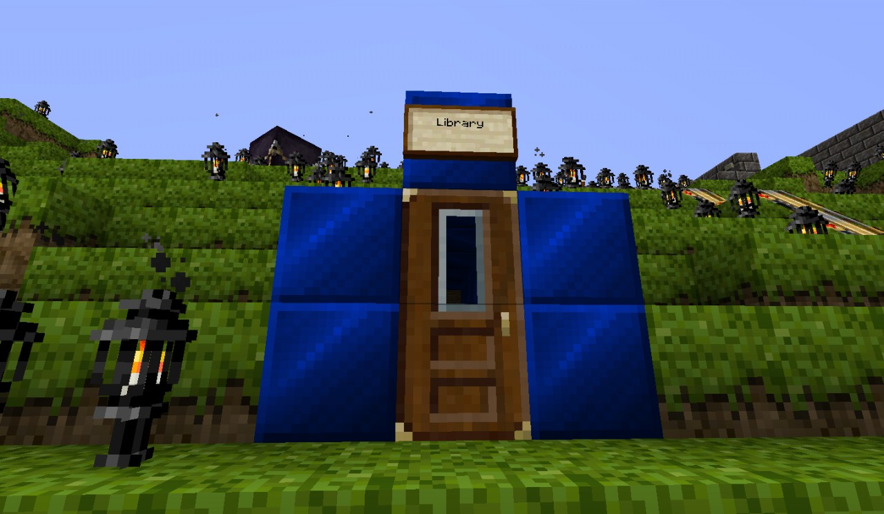 cool Fort with house,mine,pig farm,pistons and more Minecraft Map