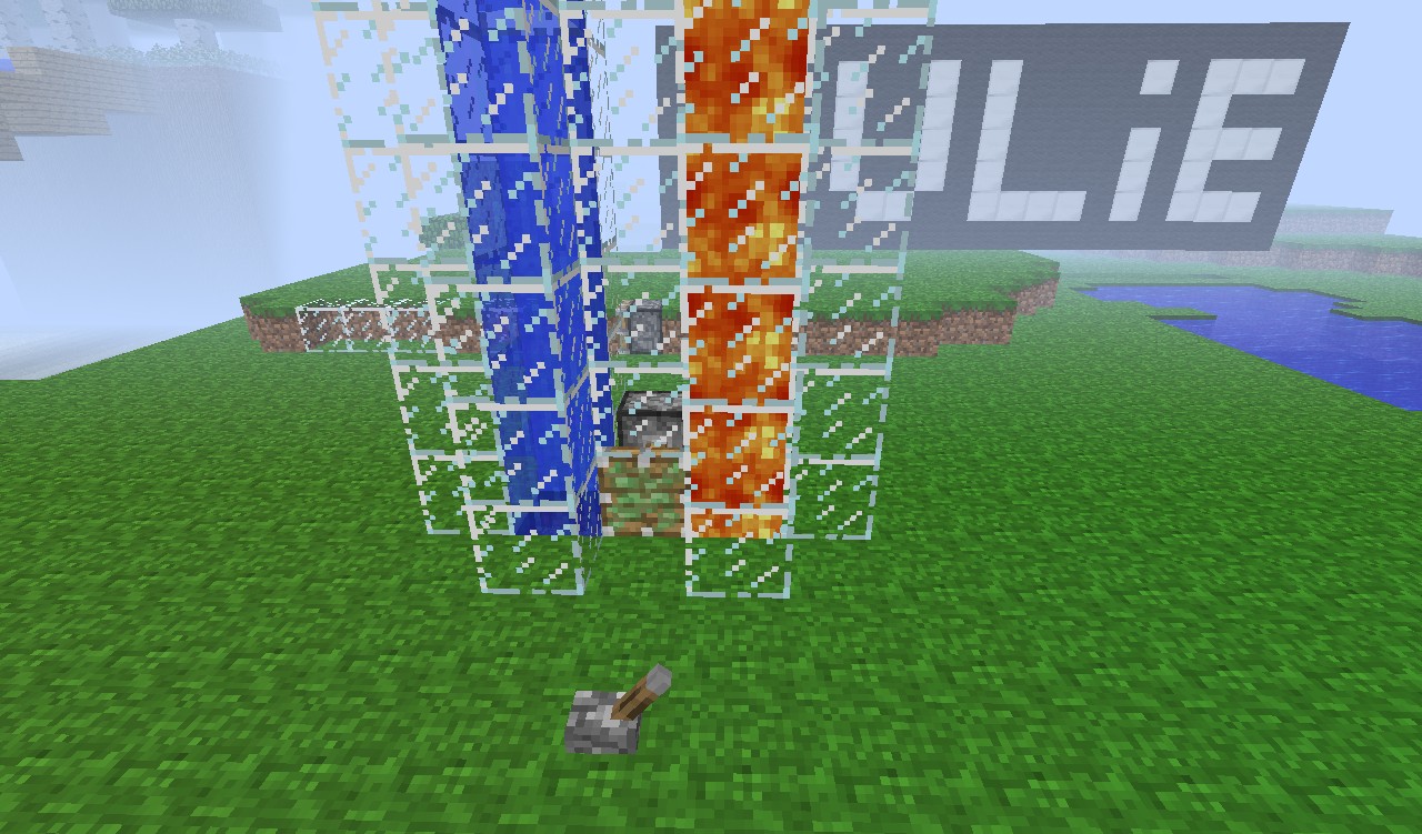 WATER+MAGMA=STONE (1.2) UPDATED smaller Minecraft Map