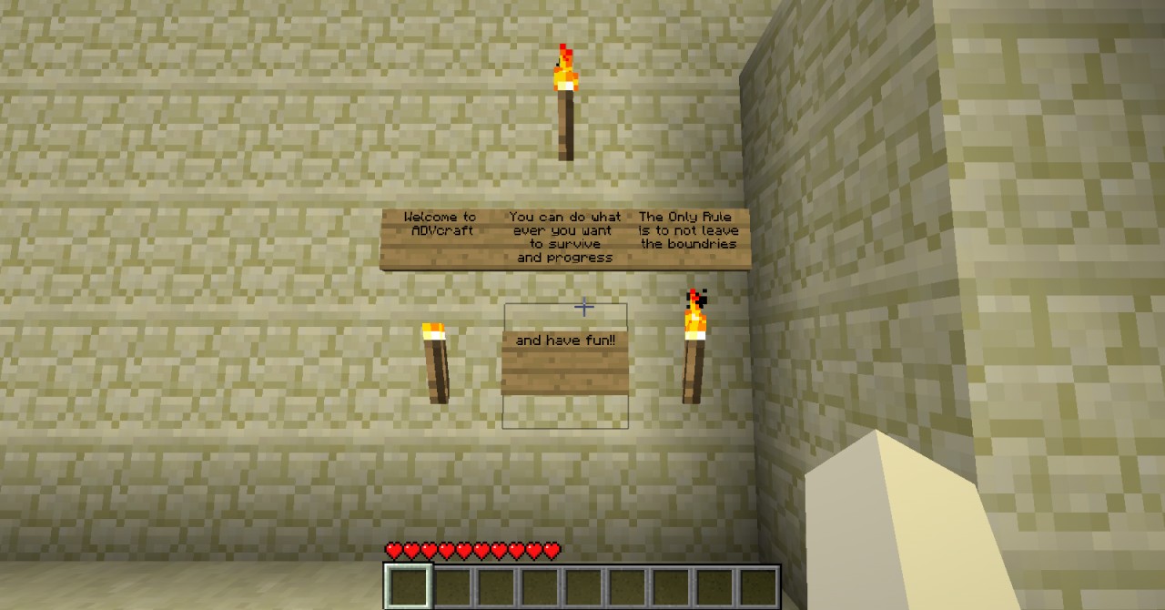 ADVCraft (Adventurecraft) Minecraft Map