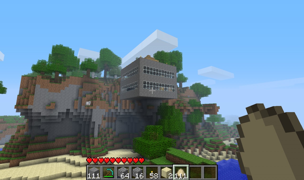 Cliff house Minecraft Map