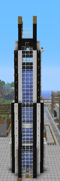 Black & White Tower Minecraft Map
