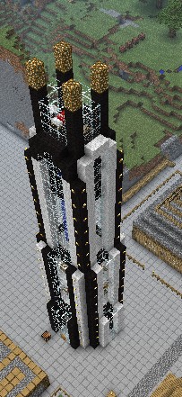 Black & White Tower Minecraft Map