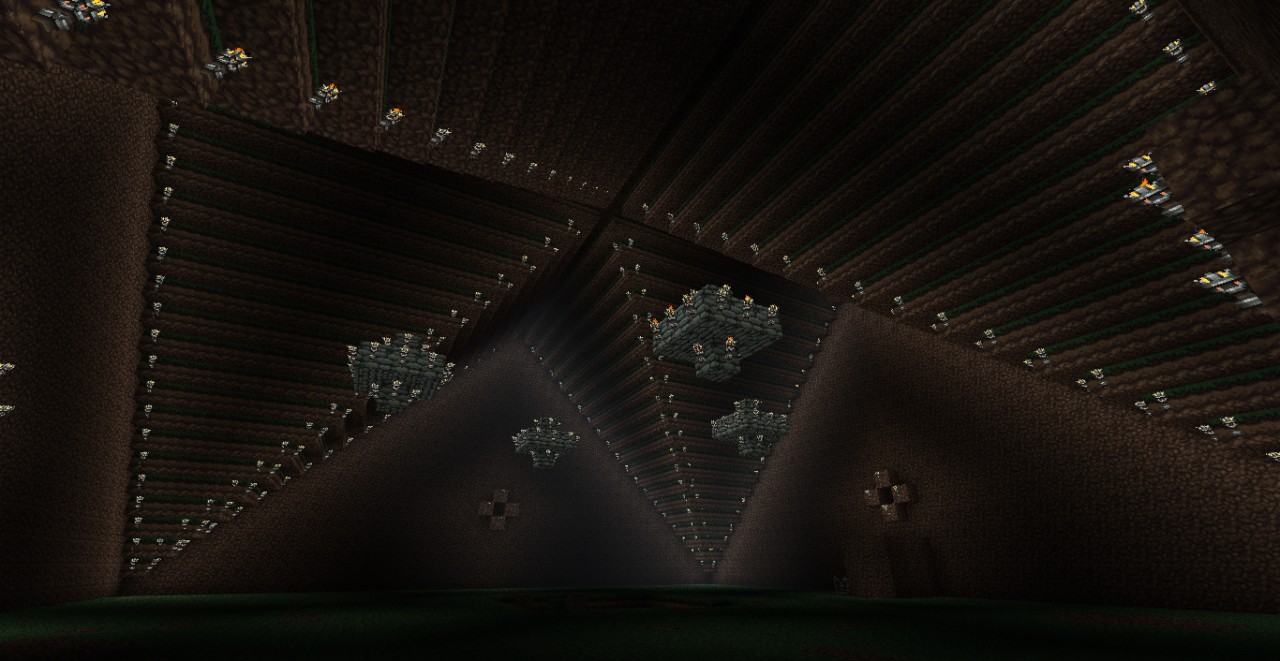 Inverted Pyramid Minecraft Map