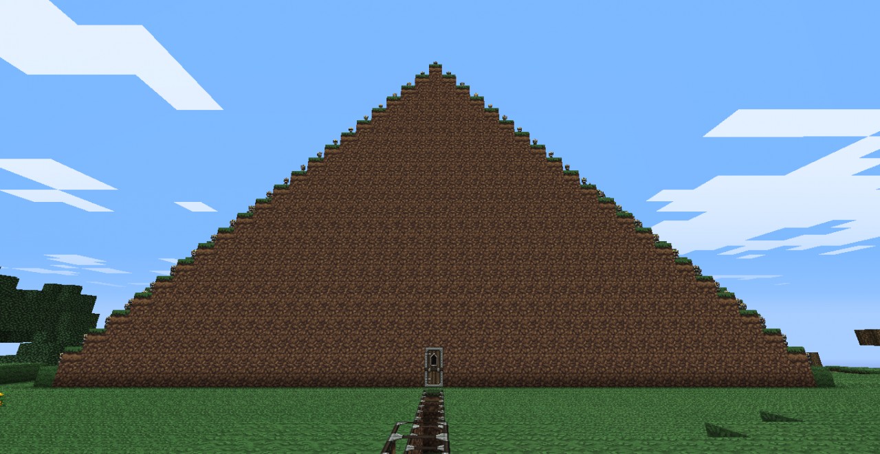 Inverted Pyramid Minecraft Map