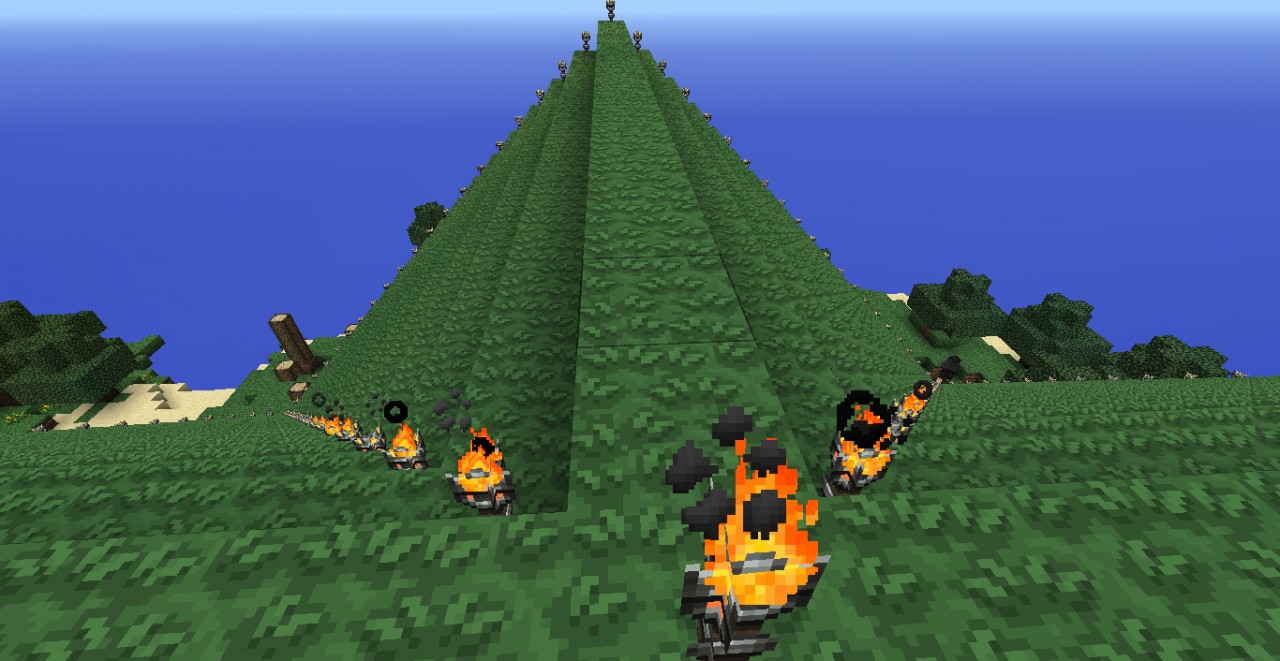 Inverted Pyramid Minecraft Map