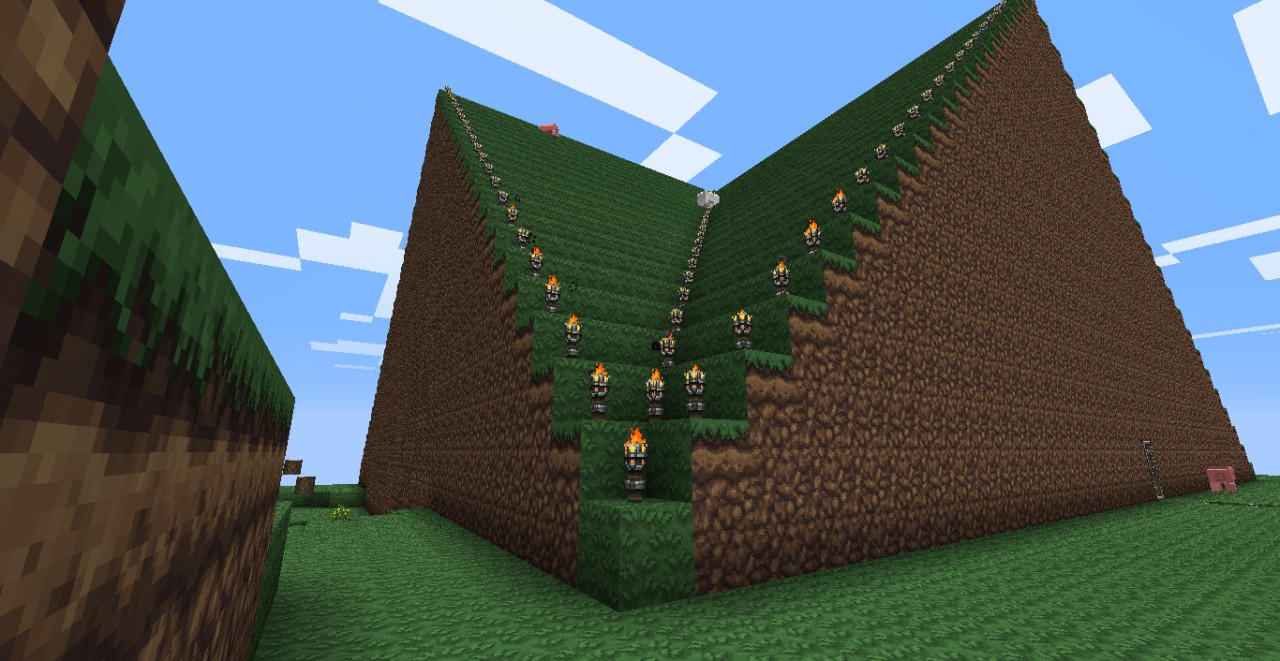 Inverted Pyramid Minecraft Map