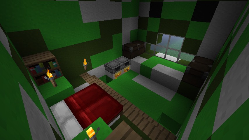 Creeper Home Minecraft Map