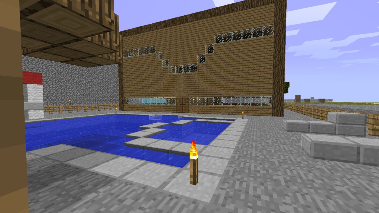 Mansion of Wood Minecraft Project