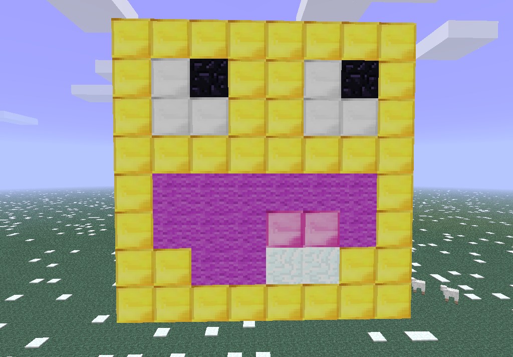 GOLDEN SMILEY Minecraft Map