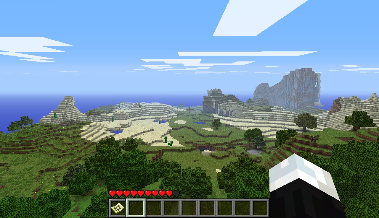 Amazing random world seed Minecraft Map