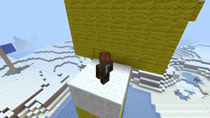 Giant Homer Simpson Minecraft Map