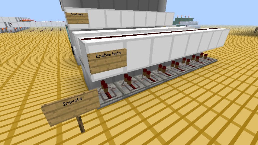 [RDF] 1byte piston memory Minecraft Map