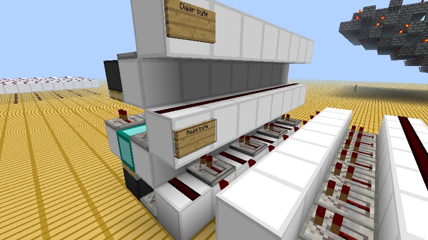 [RDF] 1byte piston memory Minecraft Map