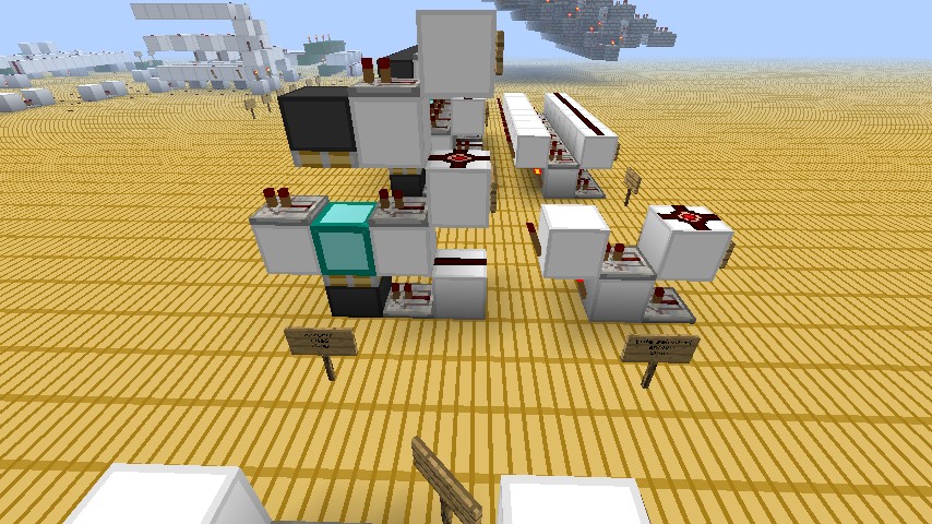 [RDF] 1byte piston memory Minecraft Map