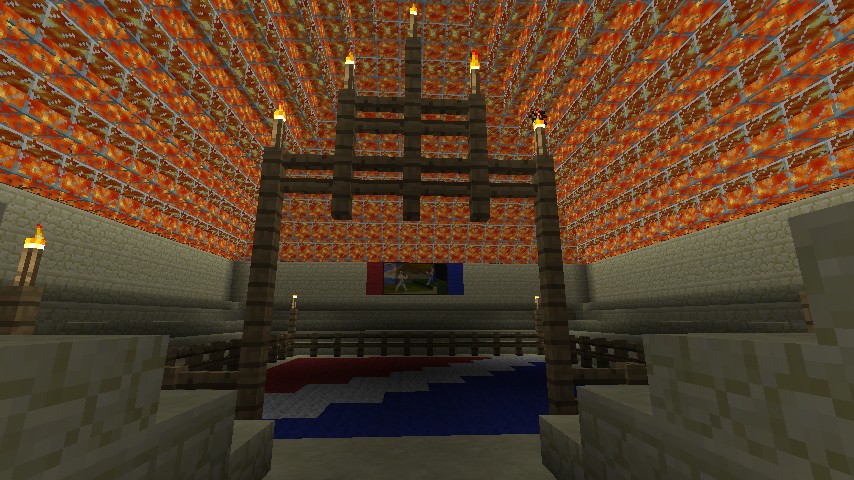 Lava Pyramid (Arena) Minecraft Project