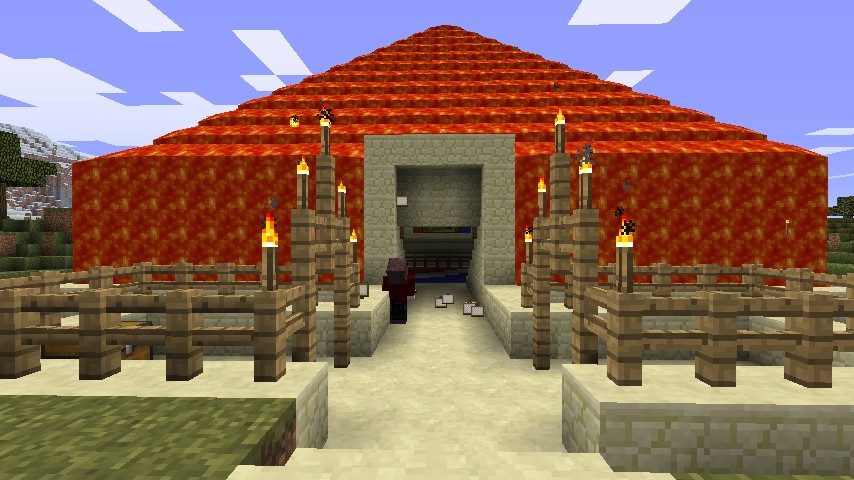 Lava Pyramid (Arena) Minecraft Map