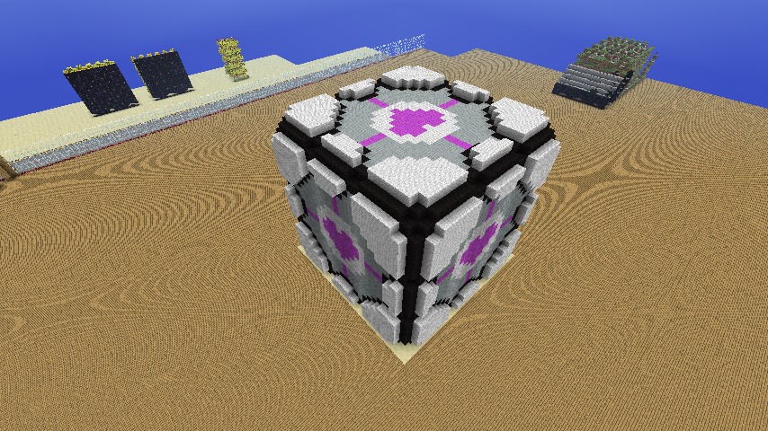 Companion cube ^_^ Minecraft Map