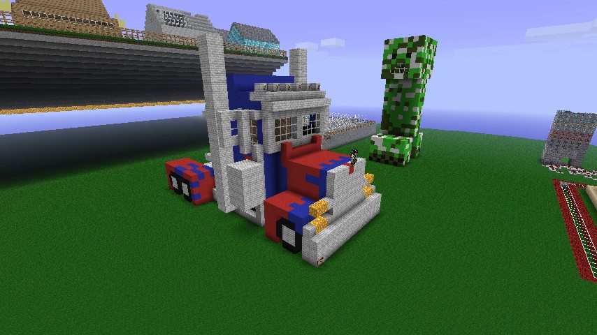 Optimus Prime House Minecraft Map