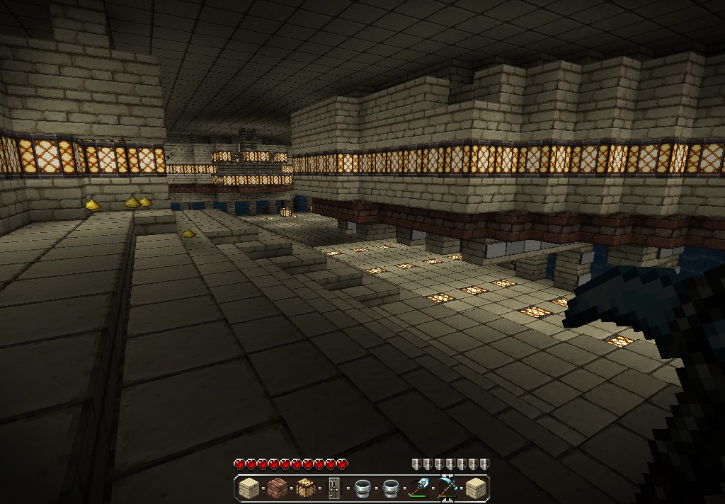 A free build Minecraft Map