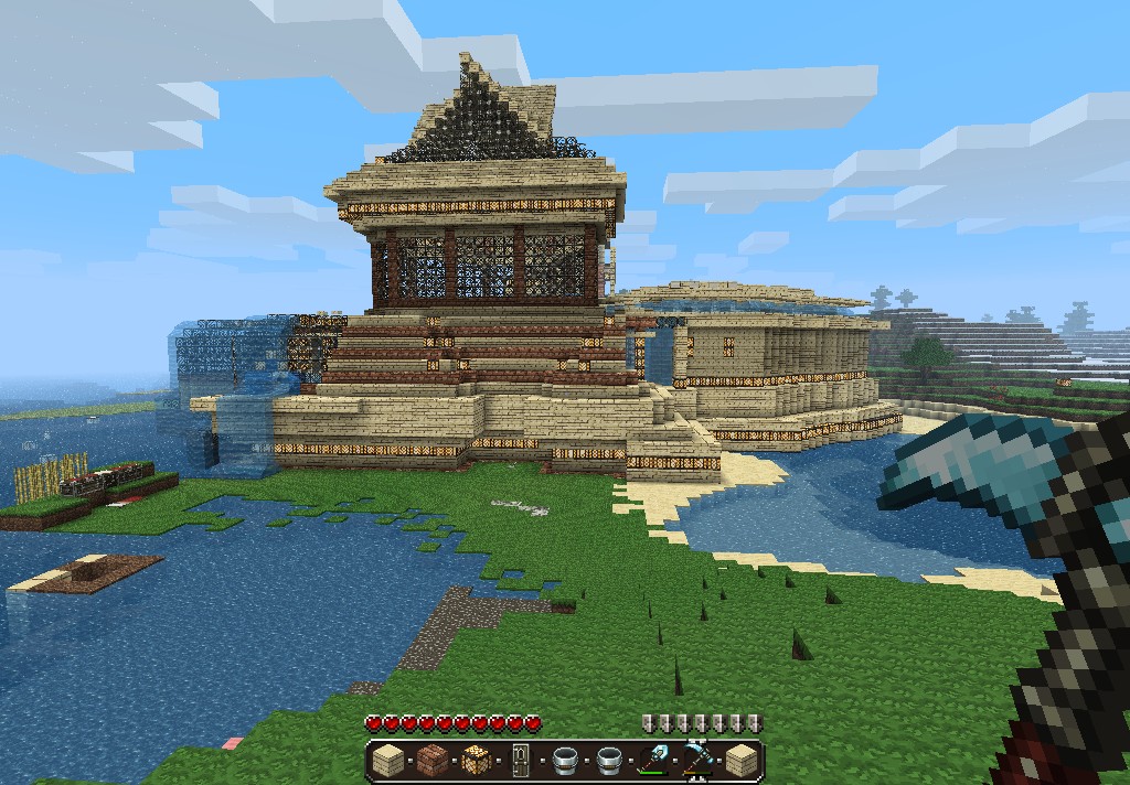 A free build Minecraft Map