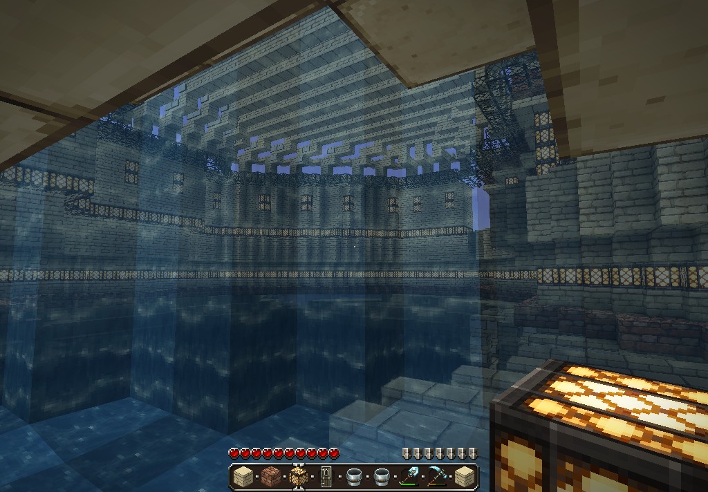 A free build Minecraft Map