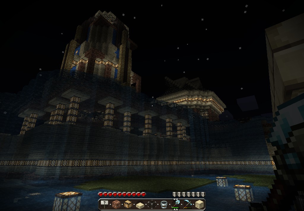 A free build Minecraft Map