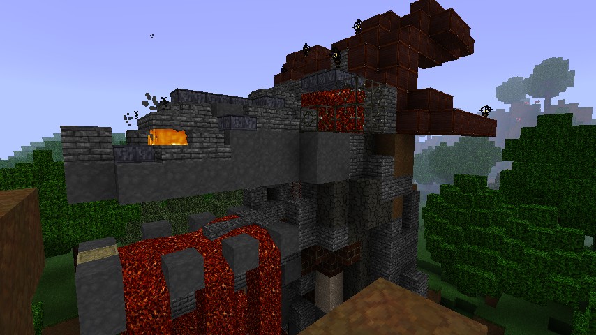 Dragon temple Minecraft Map