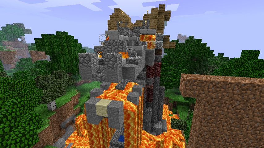 Dragon temple Minecraft Map