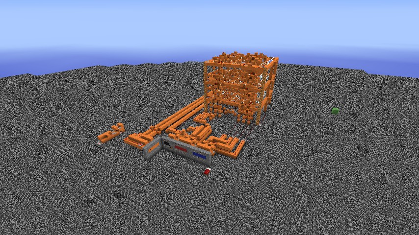 Undertuck's 4-Bit ALU Minecraft Map