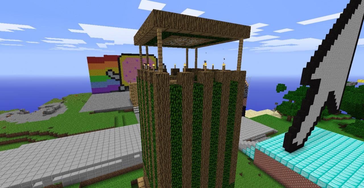 Tree House Tower Minecraft Map