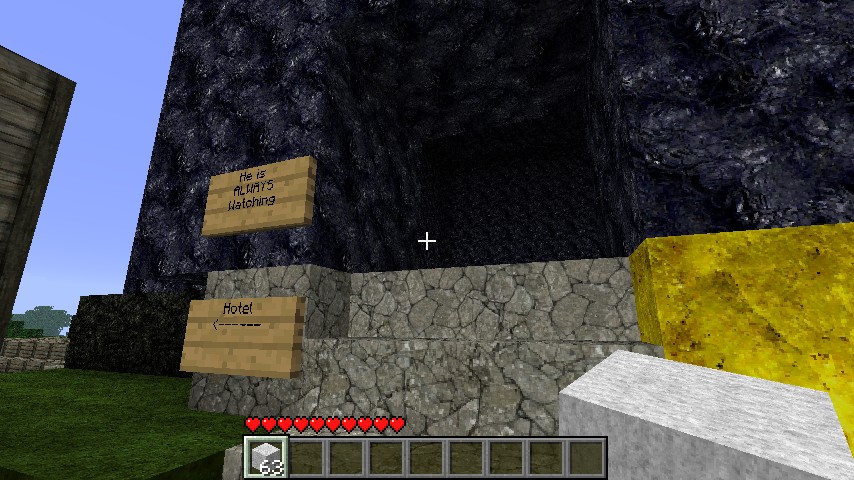 Sauron and the tower of Barad-dur Minecraft Map