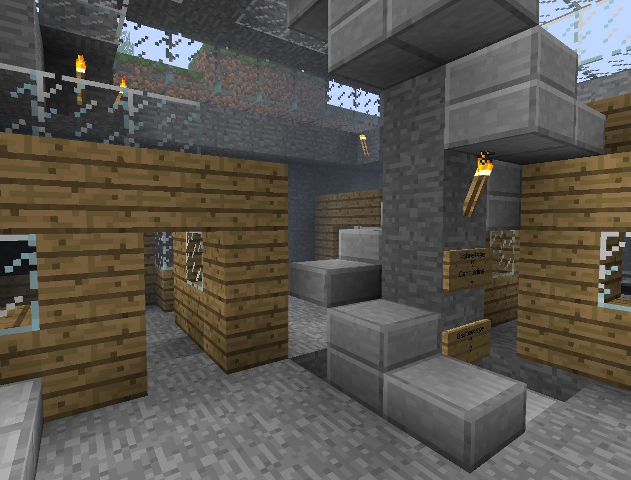 Minershouse Minecraft Map