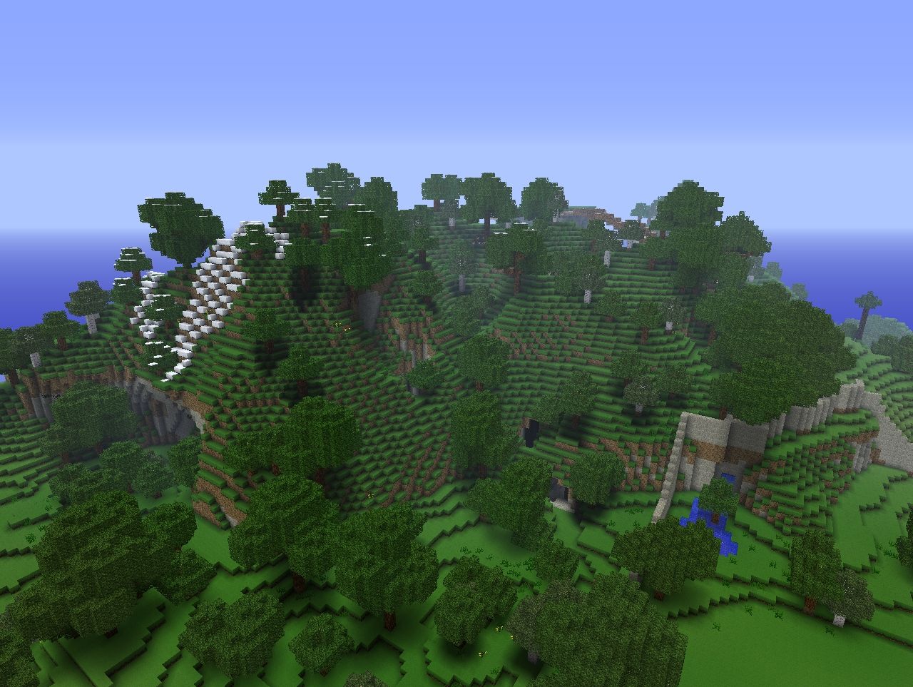 The Mountain Building Projects (Powered by Single Player Commands ...