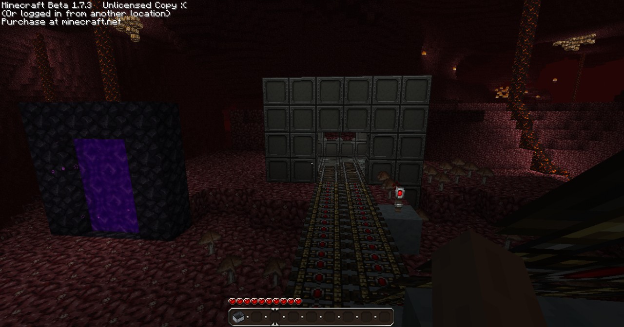 Nether Coaster Minecraft Map
