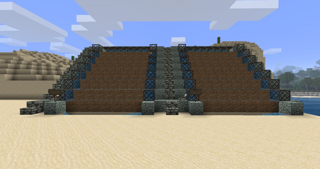 Water hill farm - Wheat Minecraft Map