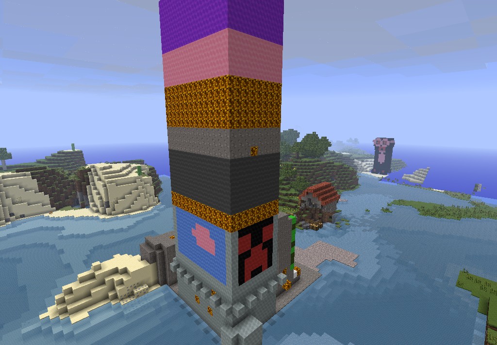 The Tower of Challenges! Minecraft Map