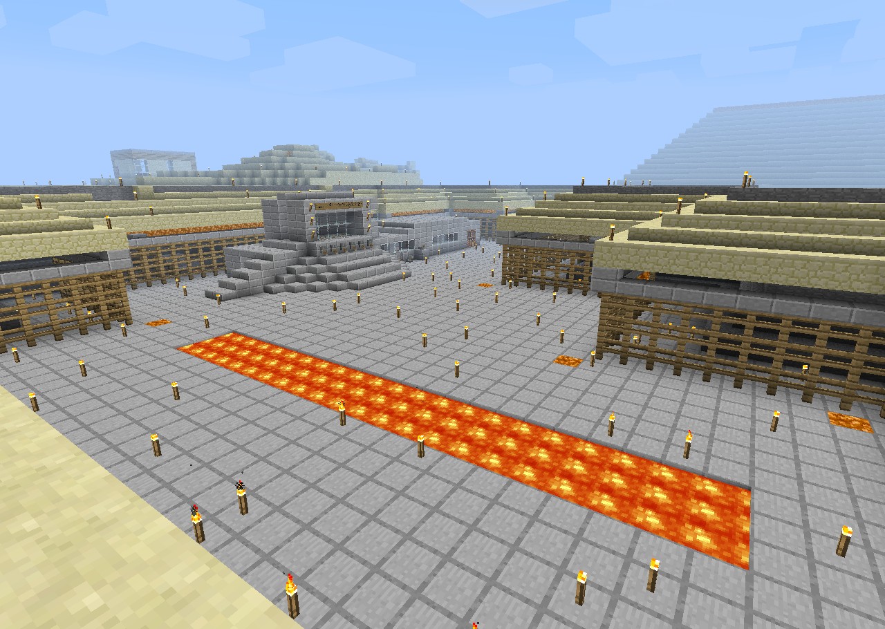 PVP arena Minecraft Map